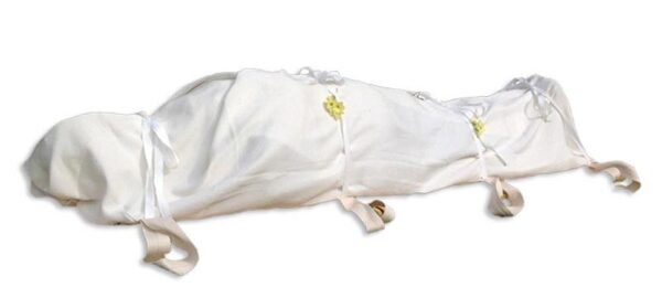 Burial Shrouds: How to Wrap a Body for Natural Burial – US Urns Online