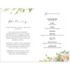 Vintage Floral Frame Funeral Program Template – US Urns Online
