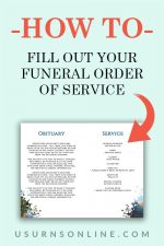 How to Write a Funeral Order of Service (+ Templates) – US Urns Online