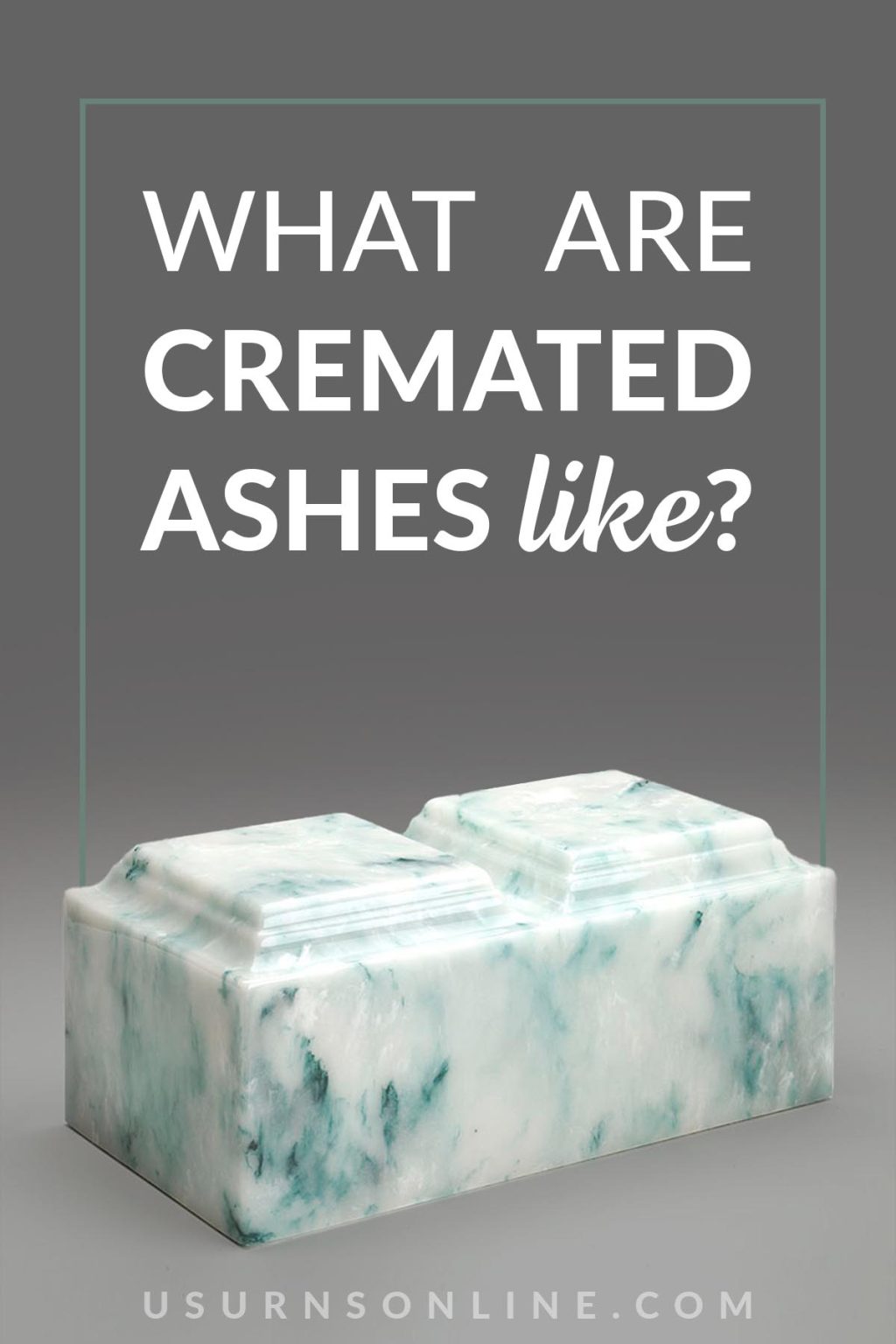 What Do Cremated Ashes Look Like? – US Urns Online