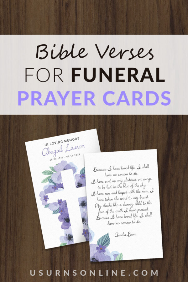 25 Uplifting Bible Verses For Funeral Prayer Cards US Urns Online 25 Uplifting Bible Verses For Funeral Prayer Cards US Urns Online