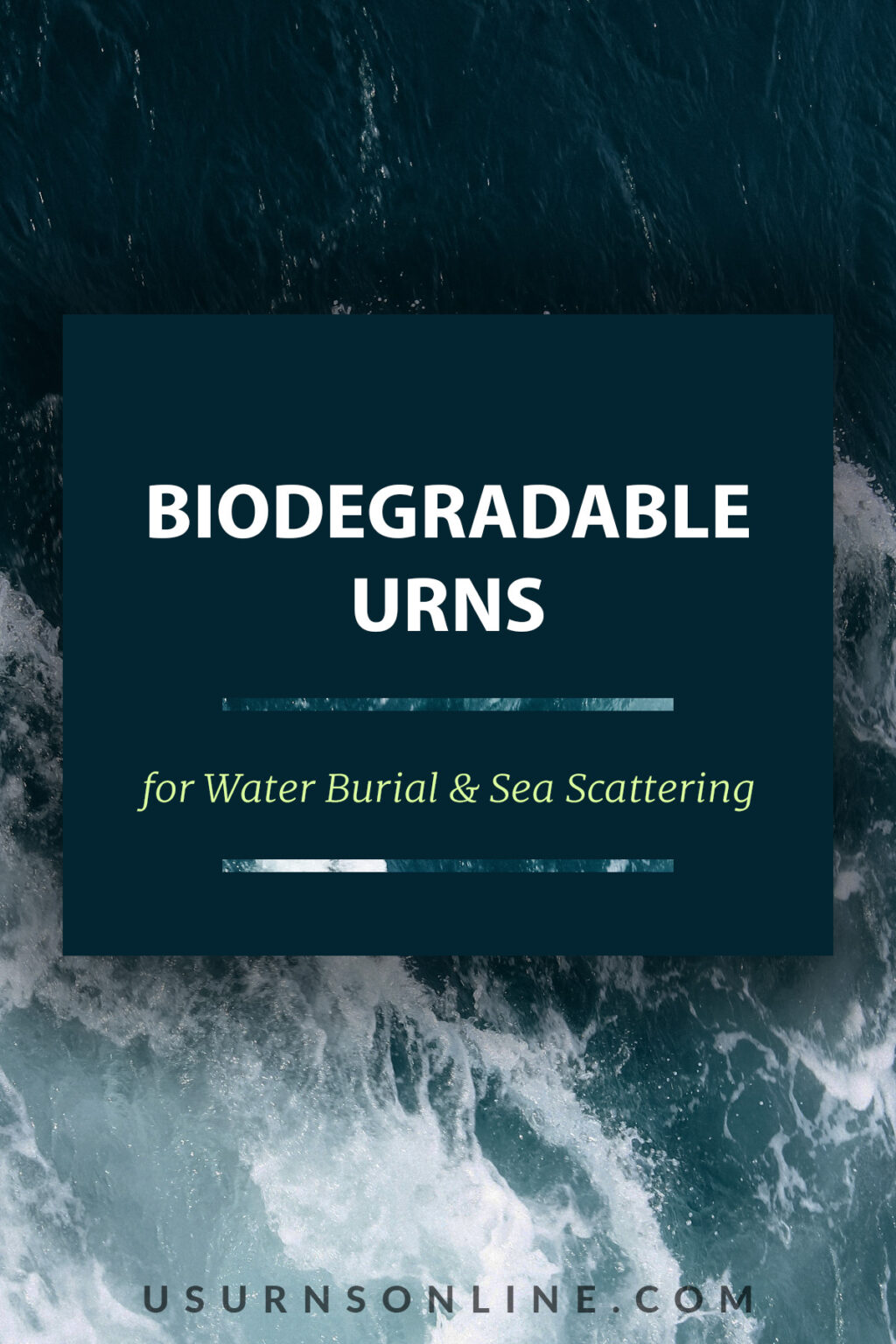 40 Biodegradable Urns for Water Burial & Sea Scattering – US Urns Online